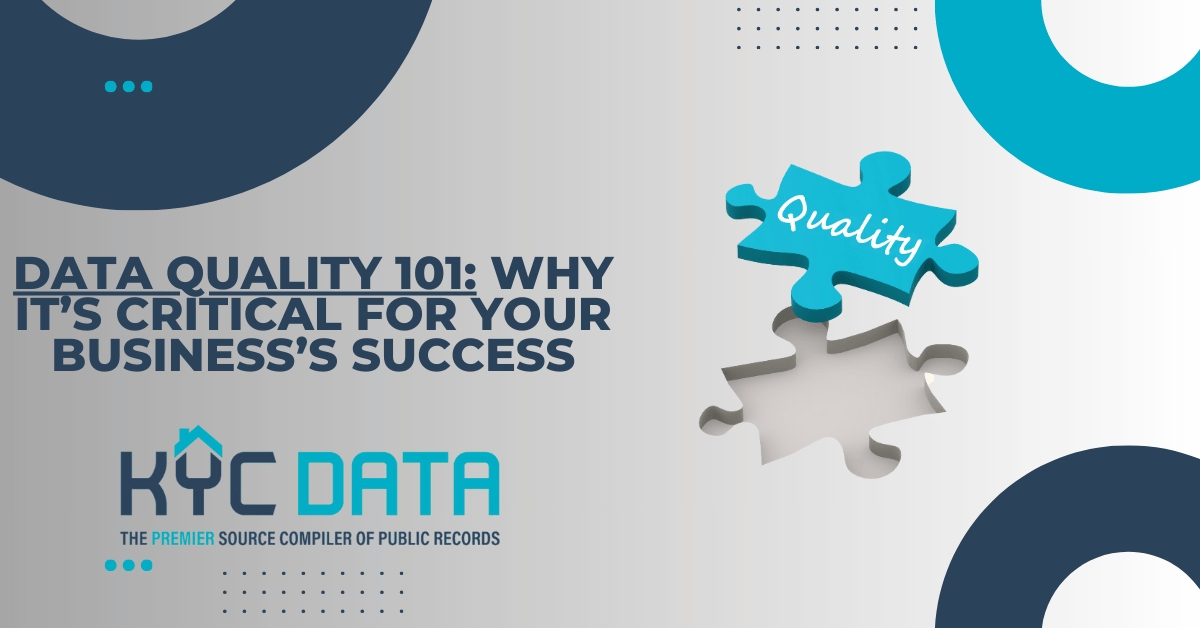 Data Quality 101: Why It’s Critical for Your Business’s Success