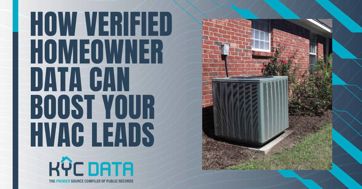 How Verified Homeowner Data Can Boost Your HVAC Leads